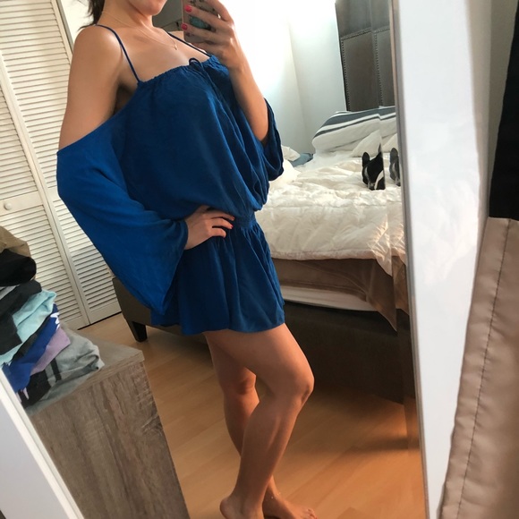 REVOLVE | Swim | Royal Blue Flows Cover Up | Poshmark